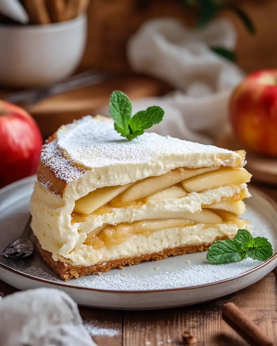 Rezept Apfel Schmand Torte